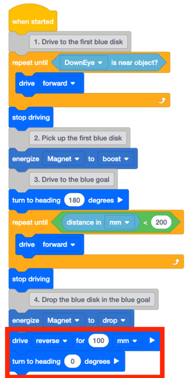 Unit 8 Moving Disks With Loops Lesson 3 Using Reported Sensor Feedback To Place Disks In